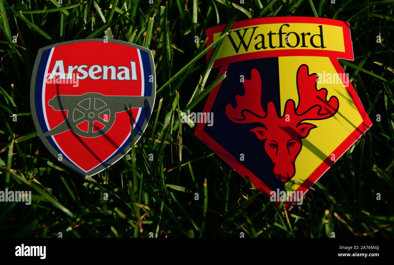Emblems of english football clubs hi-res stock photography and images ...