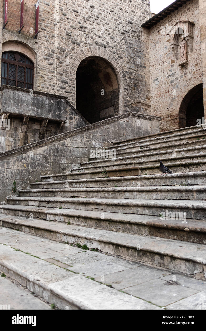 Italy stairs stone hi-res stock photography and images - Alamy