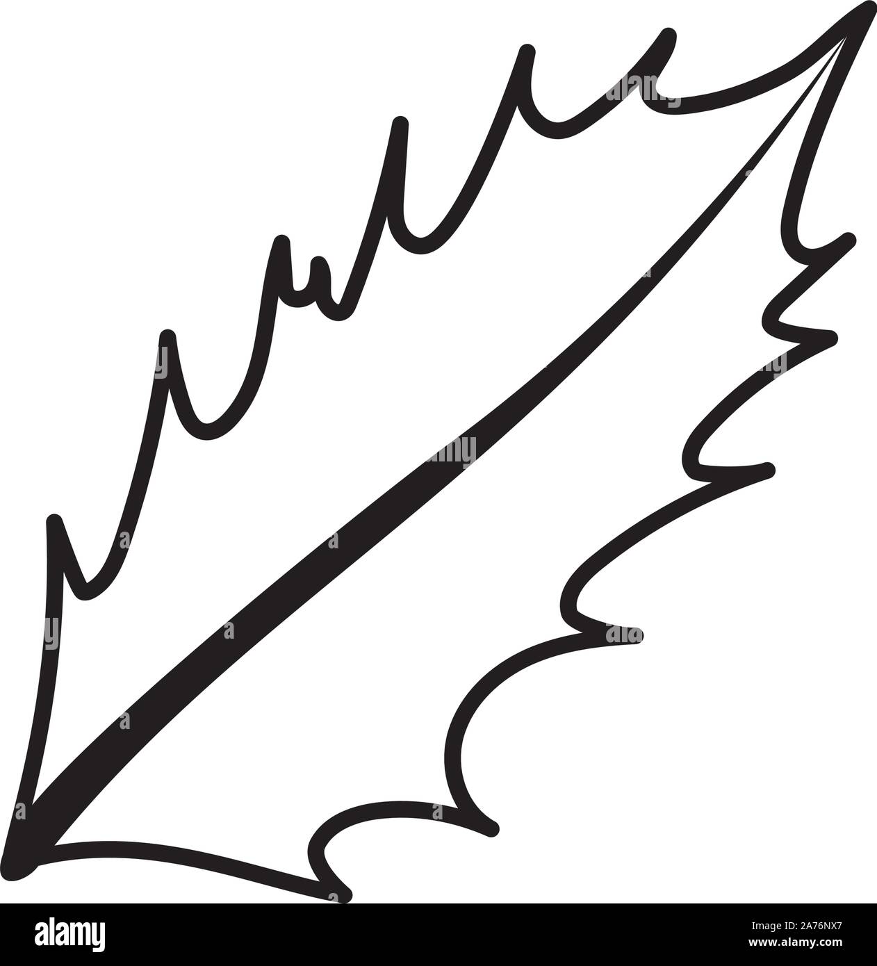 Christmas leave Stock Vector Images - Alamy