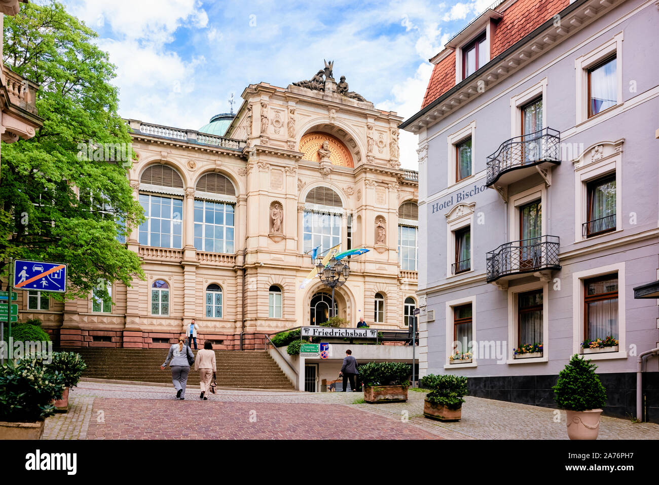 Friedrichsbad spa resort of Baden Baden Baden Wurttemberg Germany Stock ...