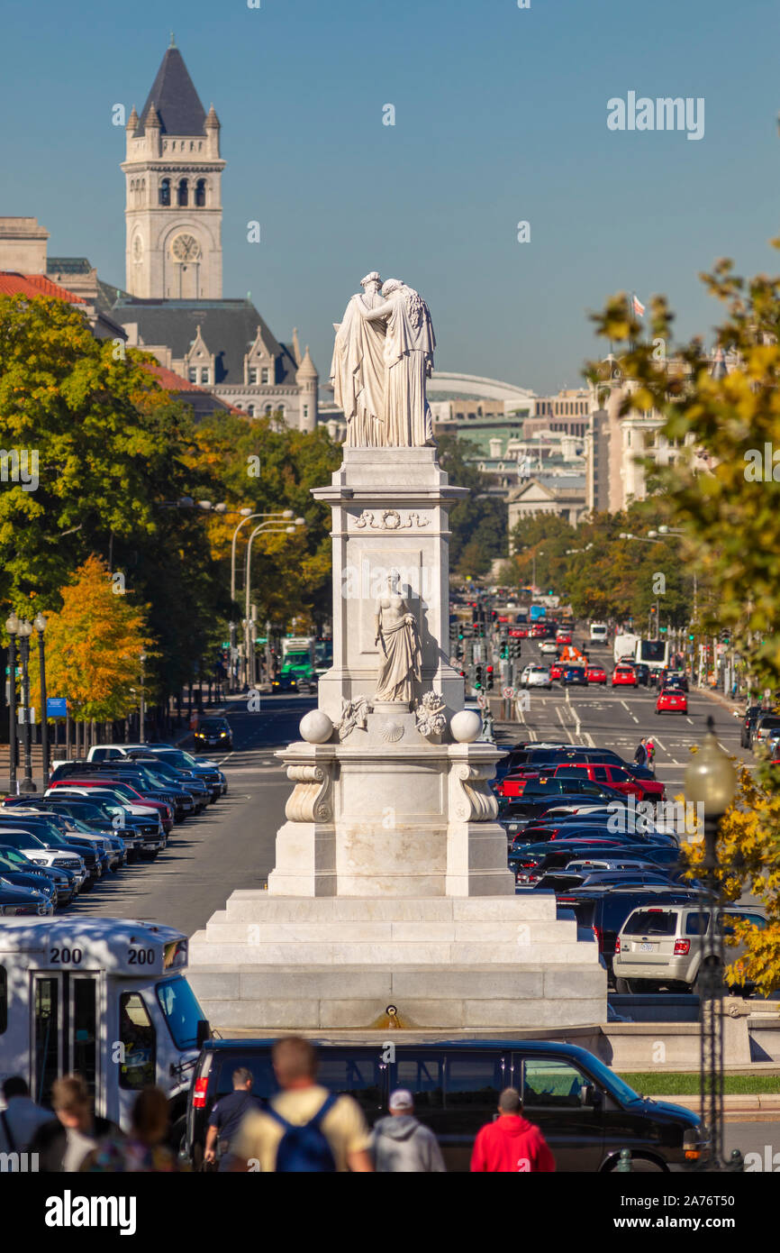 Peace monument dc hi-res stock photography and images - Alamy