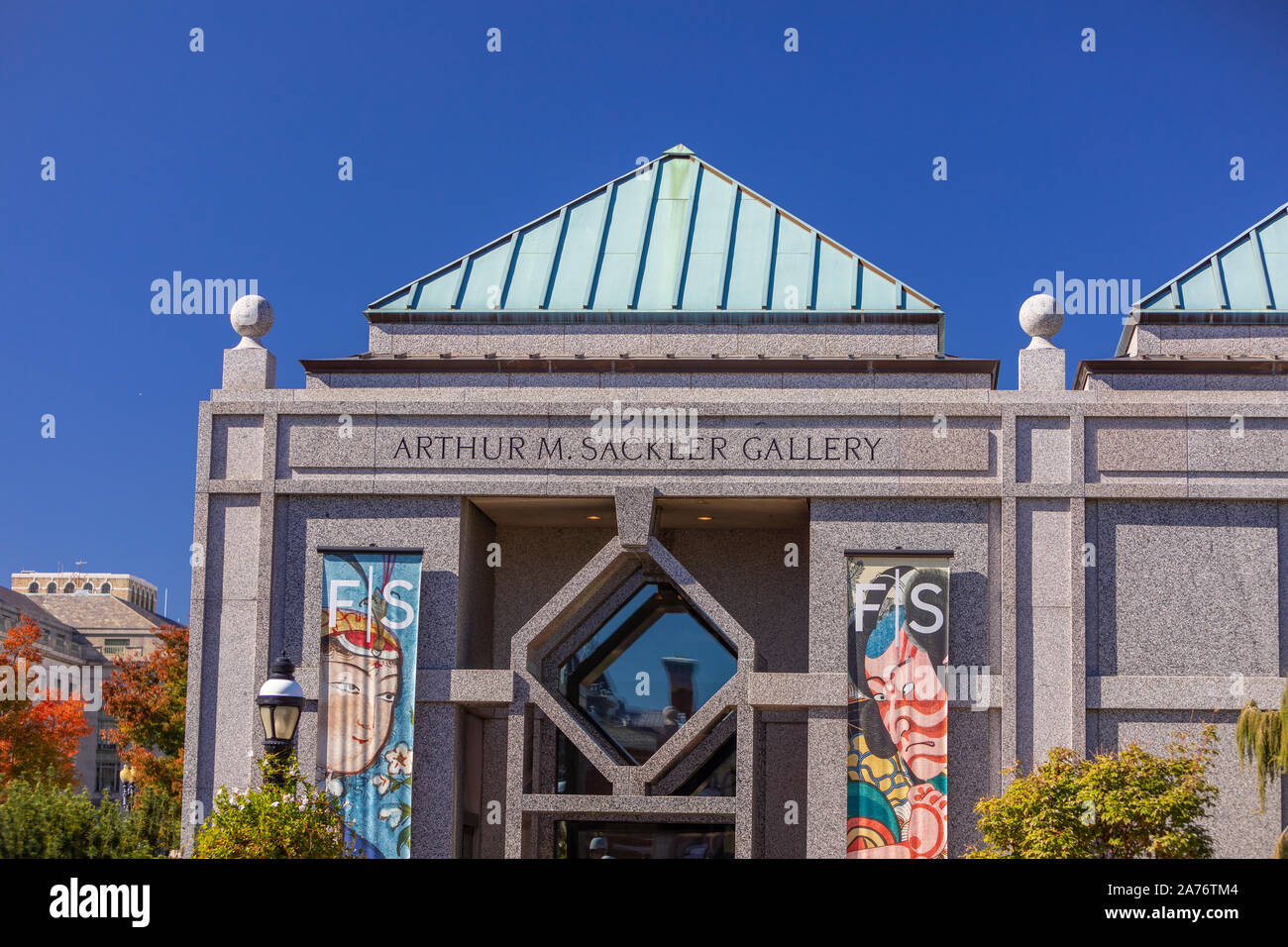 WASHINGTON, DC, USA - Arthur M. Sackler Gallery, an art museum of the ...