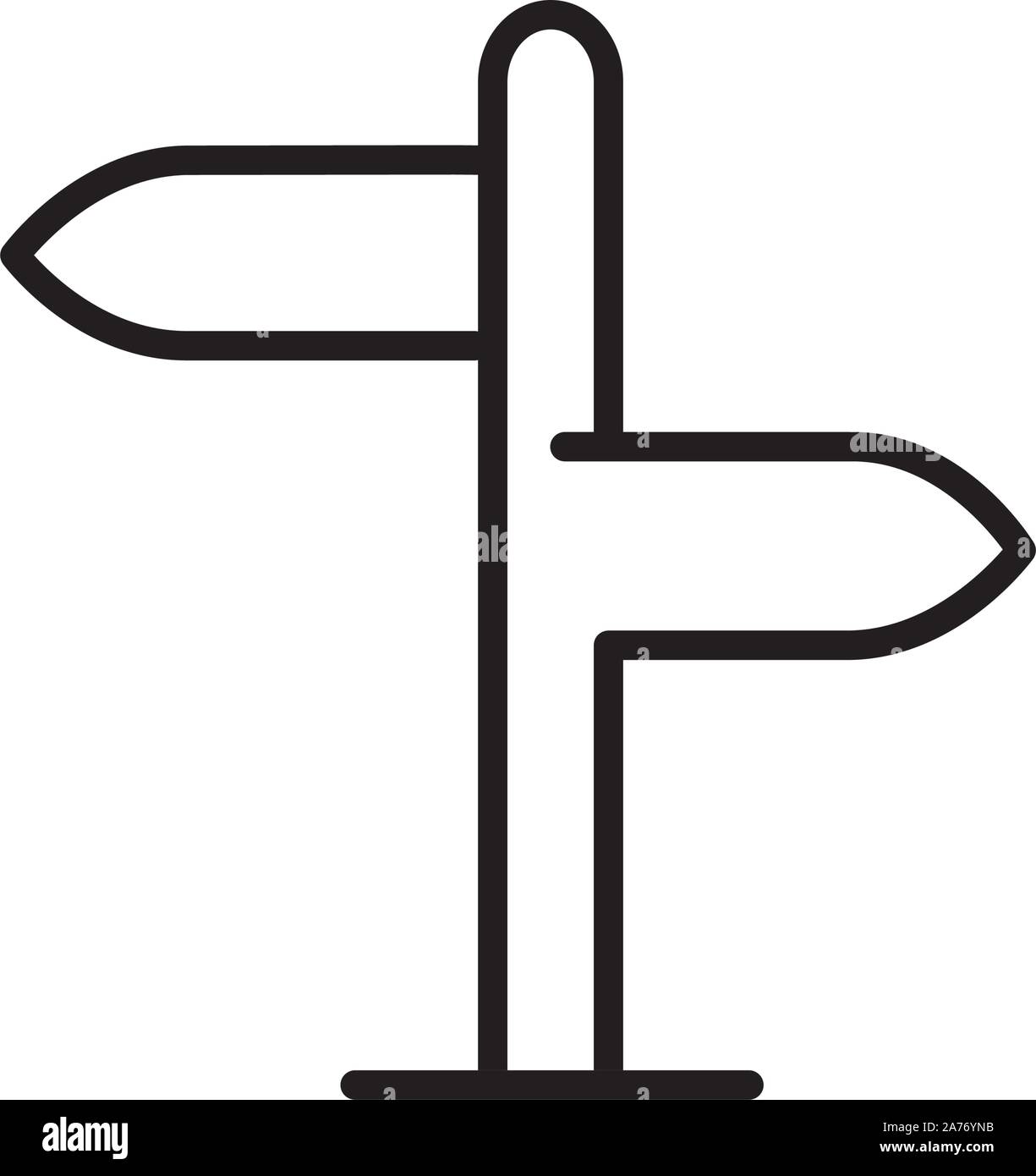 Guide arrows Stock Vector Images - Alamy