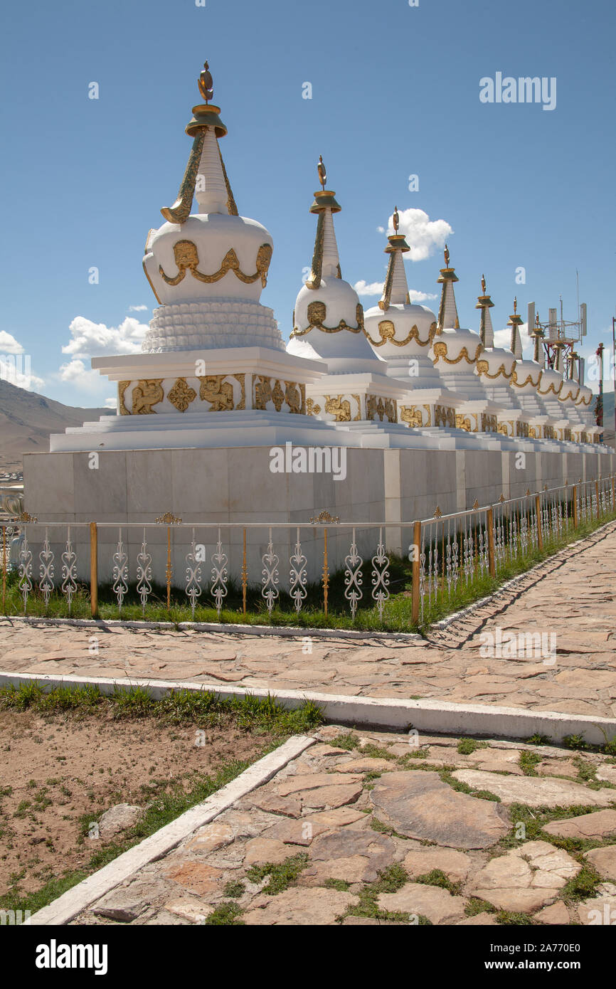 Shankh Monastery temple in Mongolia Stock Photo - Alamy