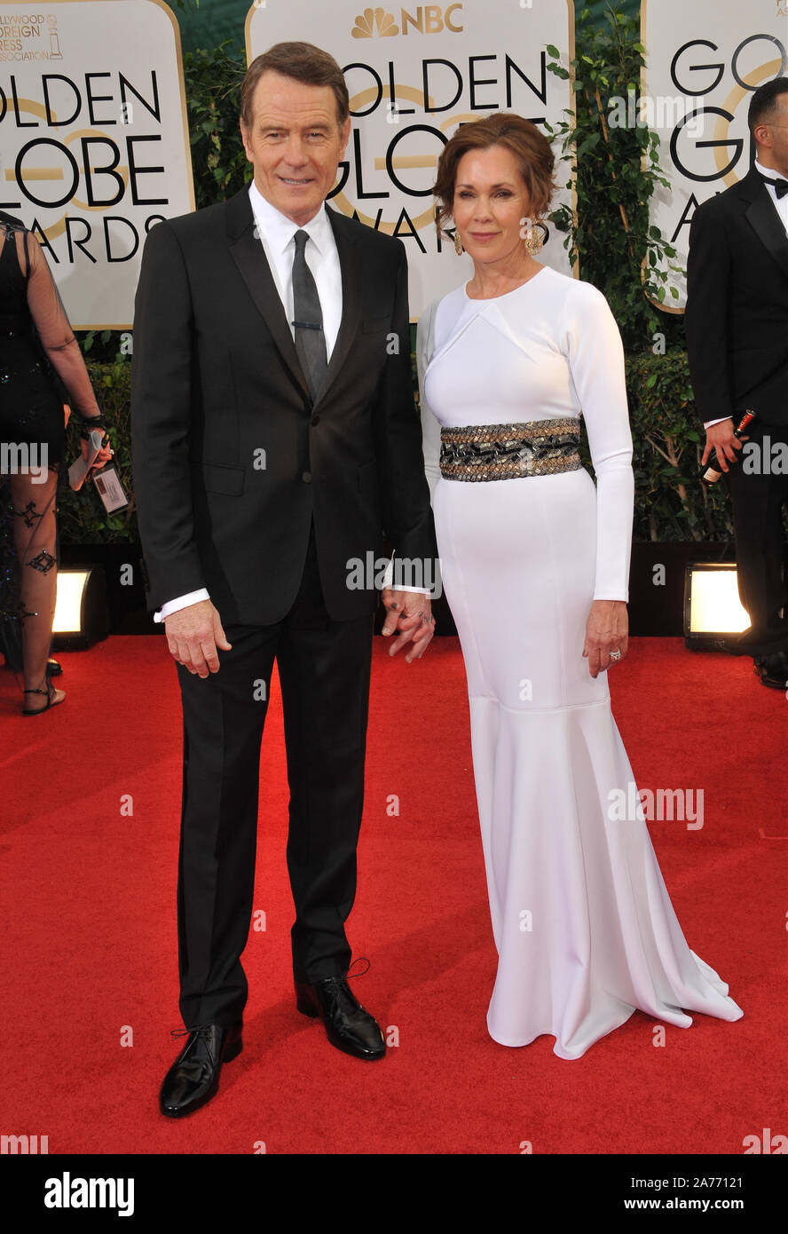 LOS ANGELES, CA - JANUARY 12, 2014: Bryan Cranston at the 71st Annual ...