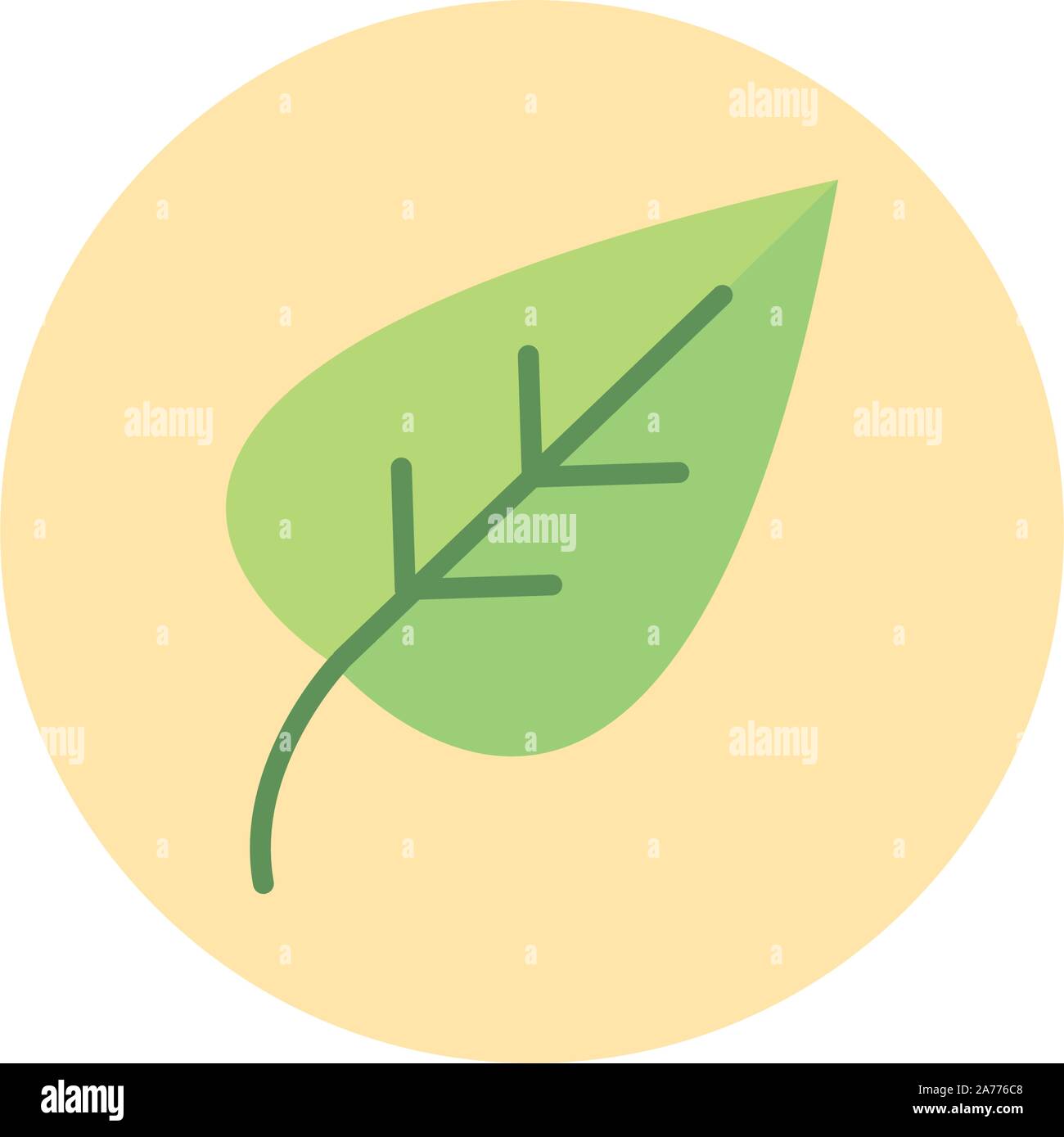 leaf environment green energy block icon vector illustration Stock ...