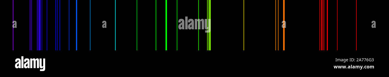 Emission Spectra of Calcium Stock Photo - Alamy