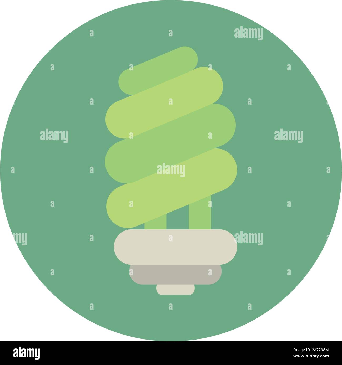saving light bulb green energy block icon vector illustration Stock ...