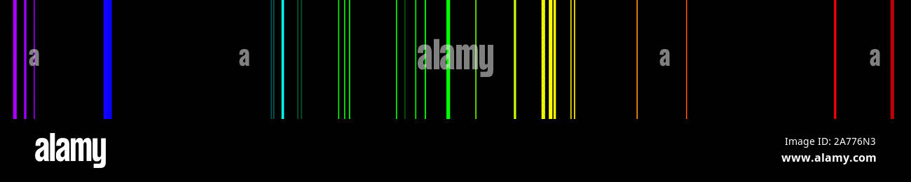 Spectra Of Mercury Vapor
