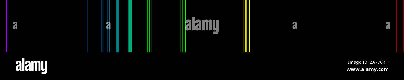 Emission Spectra of Potassium Stock Photo - Alamy