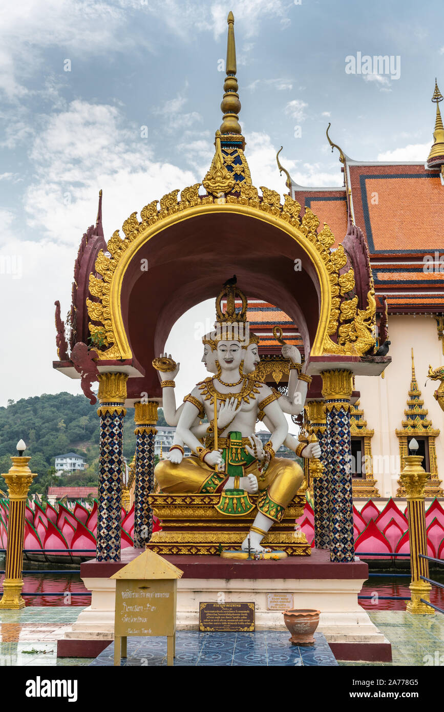 Statue lord brahma hindu god hi-res stock photography and images - Alamy