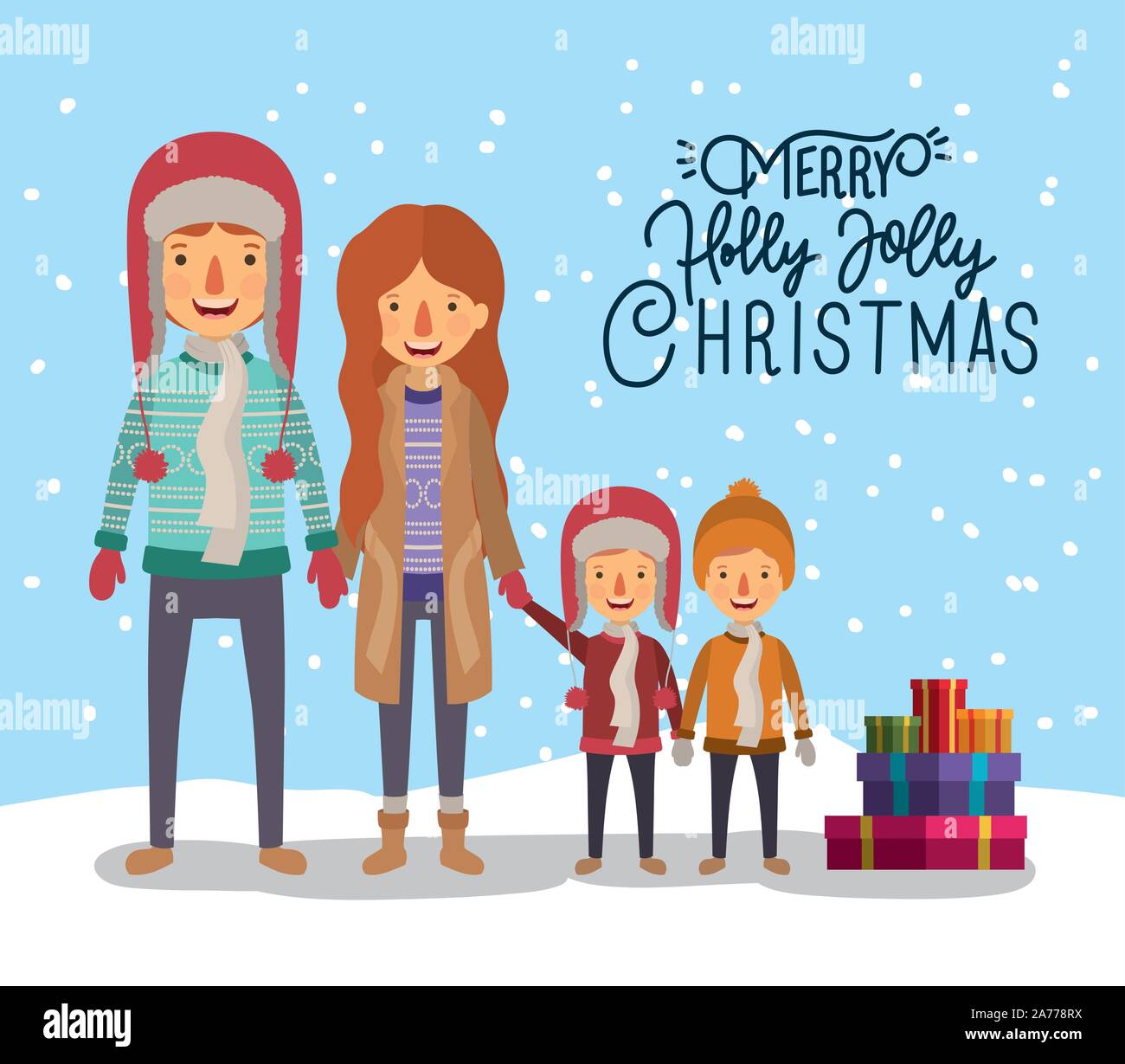 Happy christmas to all our members Stock Vector Images - Alamy
