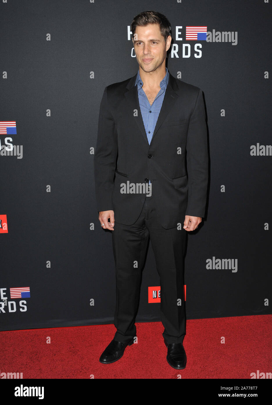 LOS ANGELES, CA - FEBRUARY 13, 2014: Sam Page at the season two ...