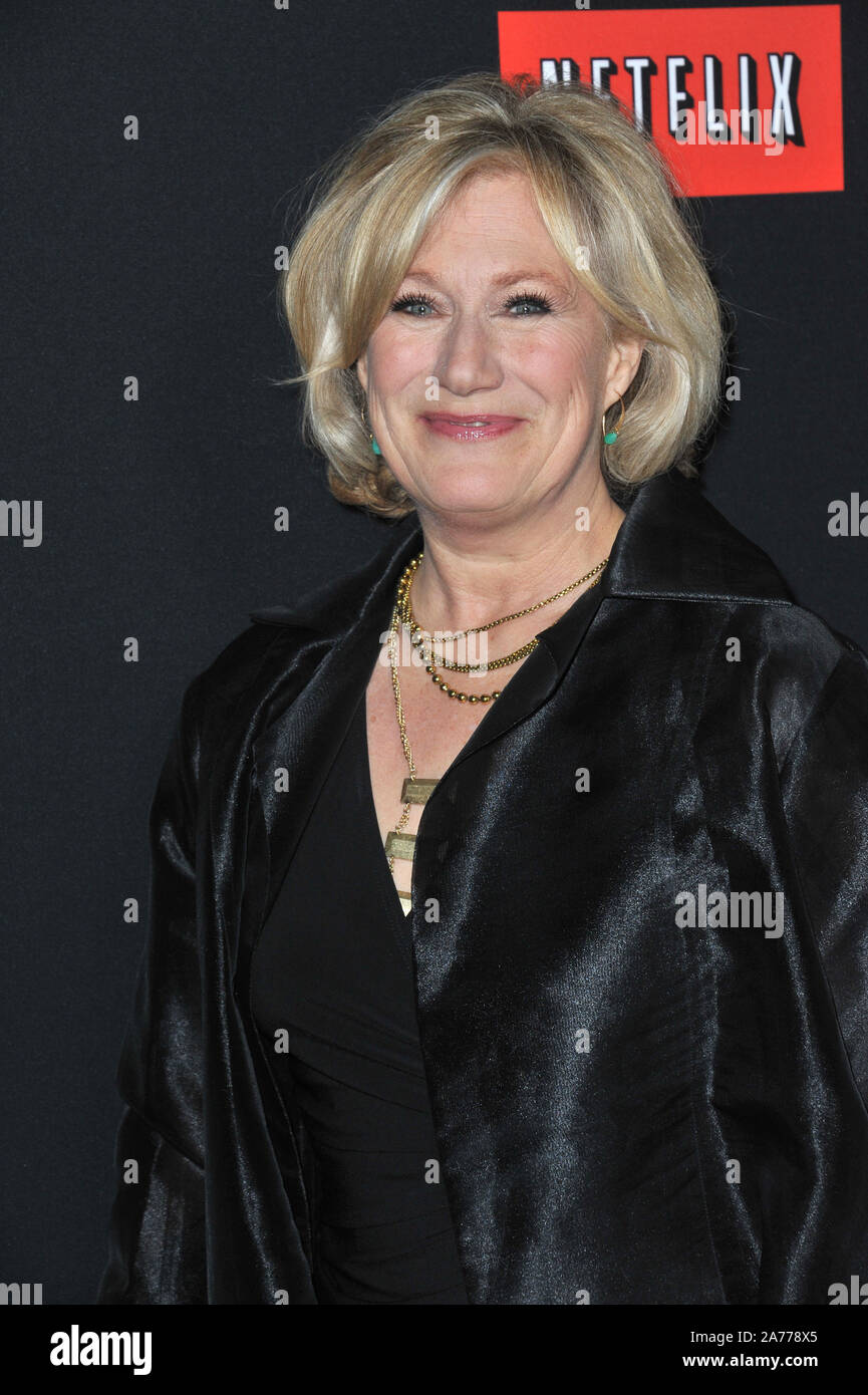 LOS ANGELES, CA - FEBRUARY 13, 2014: Jayne Atkinson at the season two ...