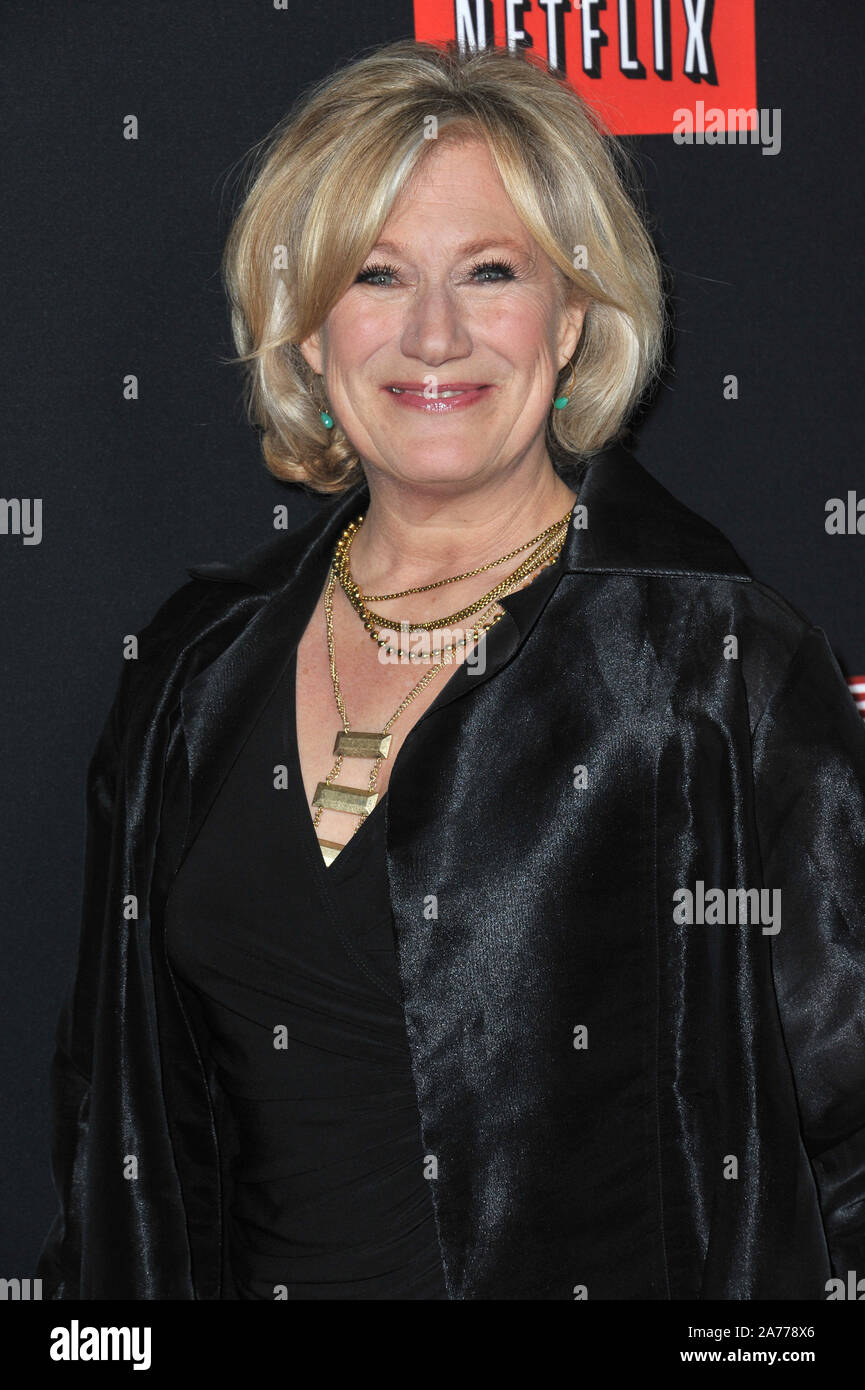 LOS ANGELES, CA - FEBRUARY 13, 2014: Jayne Atkinson at the season two ...