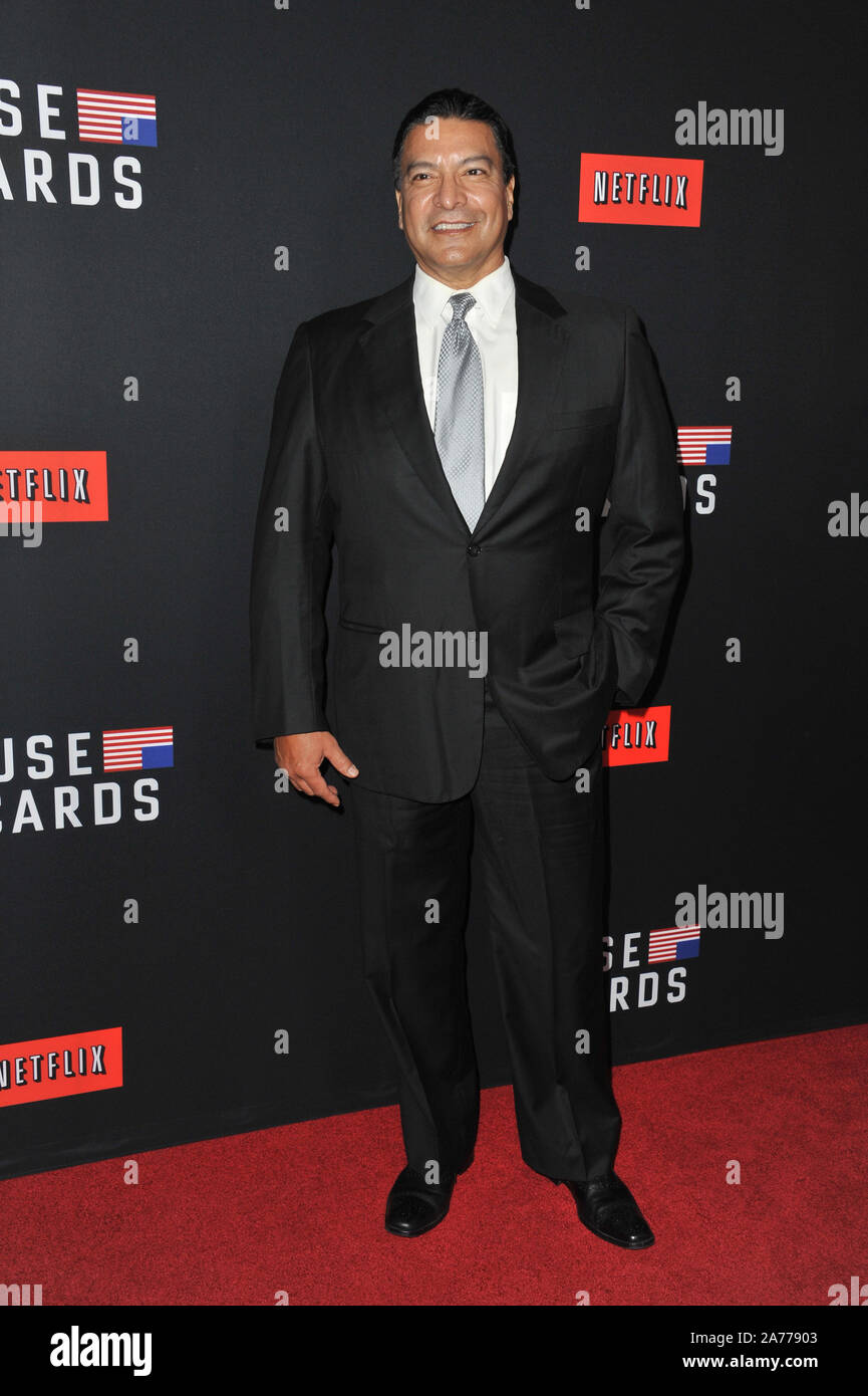 LOS ANGELES, CA - FEBRUARY 13, 2014: Gil Birmingham at the season two ...