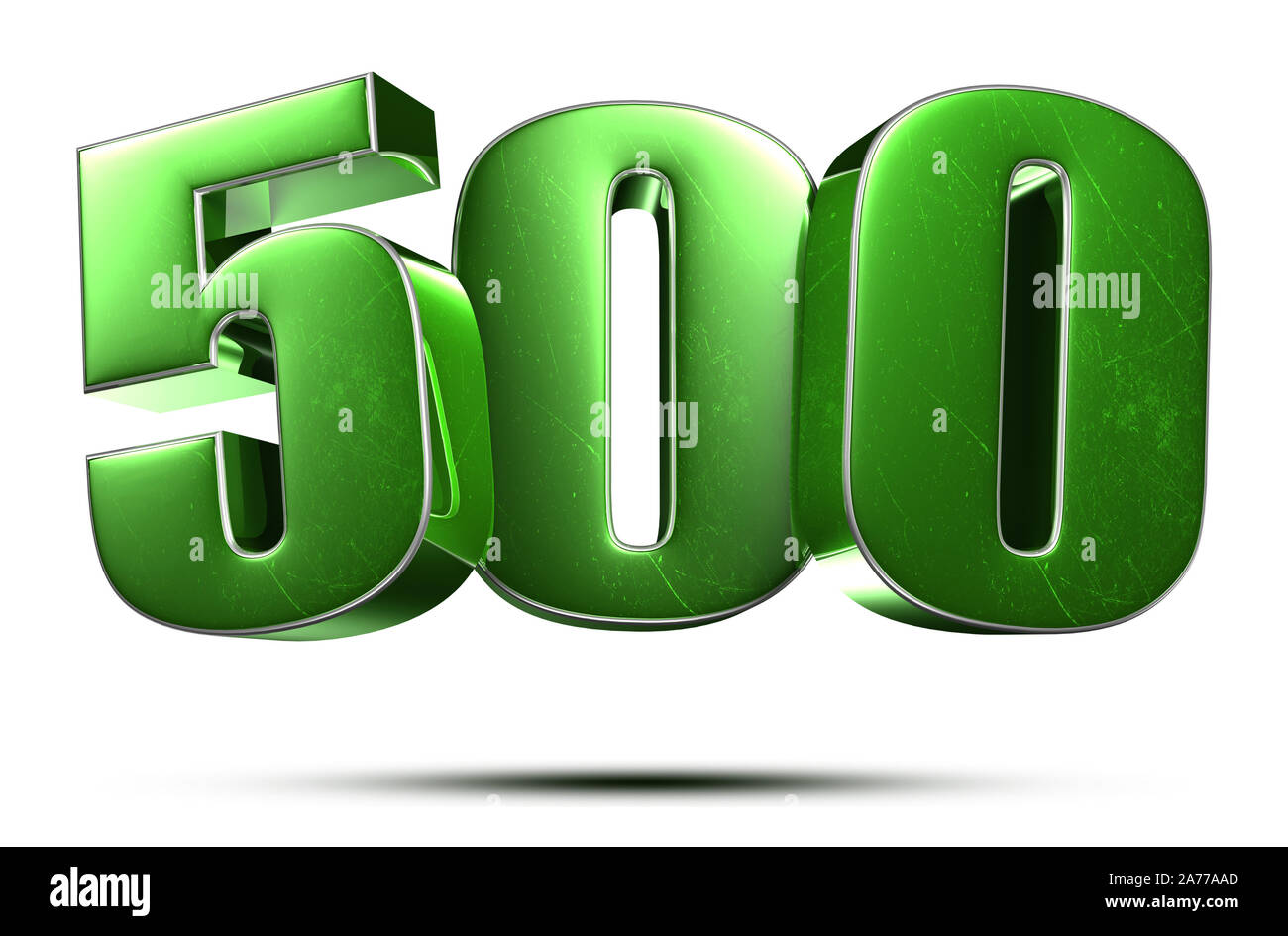 Number 500 Cut Out Stock Images & Pictures - Alamy