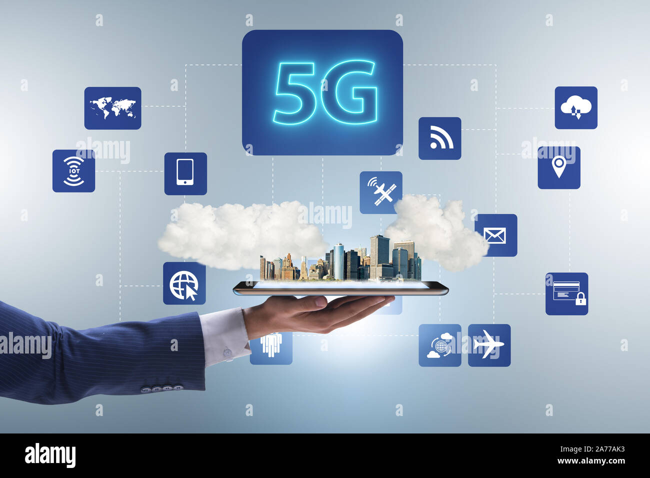 5G technology concept - high internet speed Stock Photo - Alamy