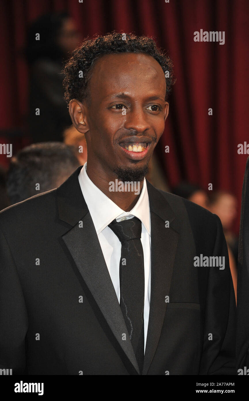 LOS ANGELES, CA - MARCH 2, 2014: Barkhad Abdi at the 86th Annual ...