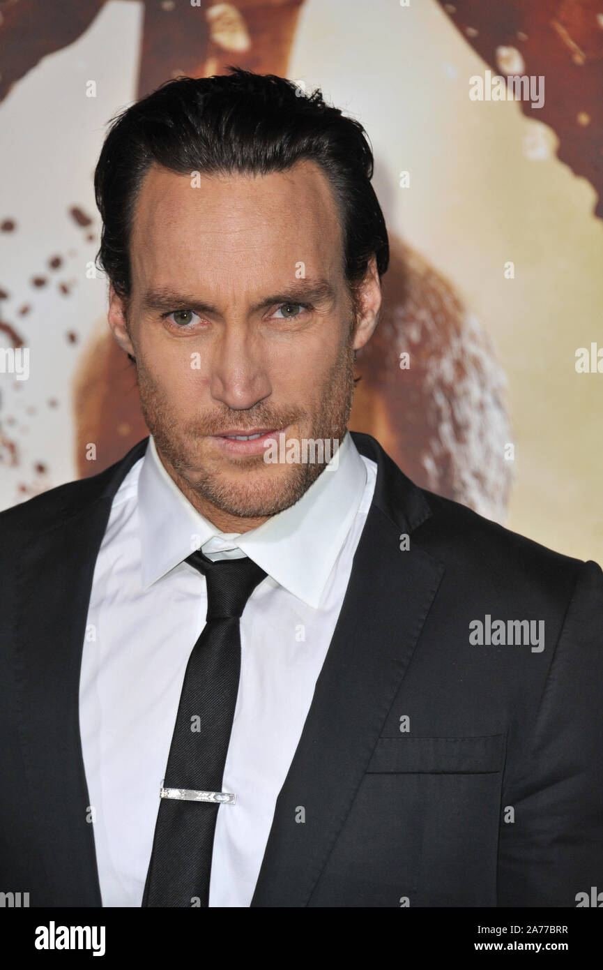 LOS ANGELES, CA - MARCH 4, 2014: Callan Mulvey at the premiere of his ...