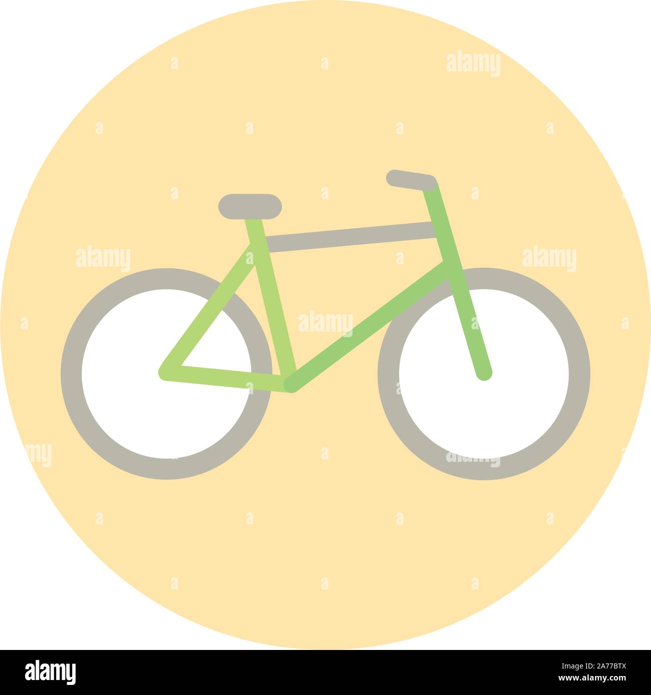 bike transport green energy block icon vector illustration Stock Vector ...