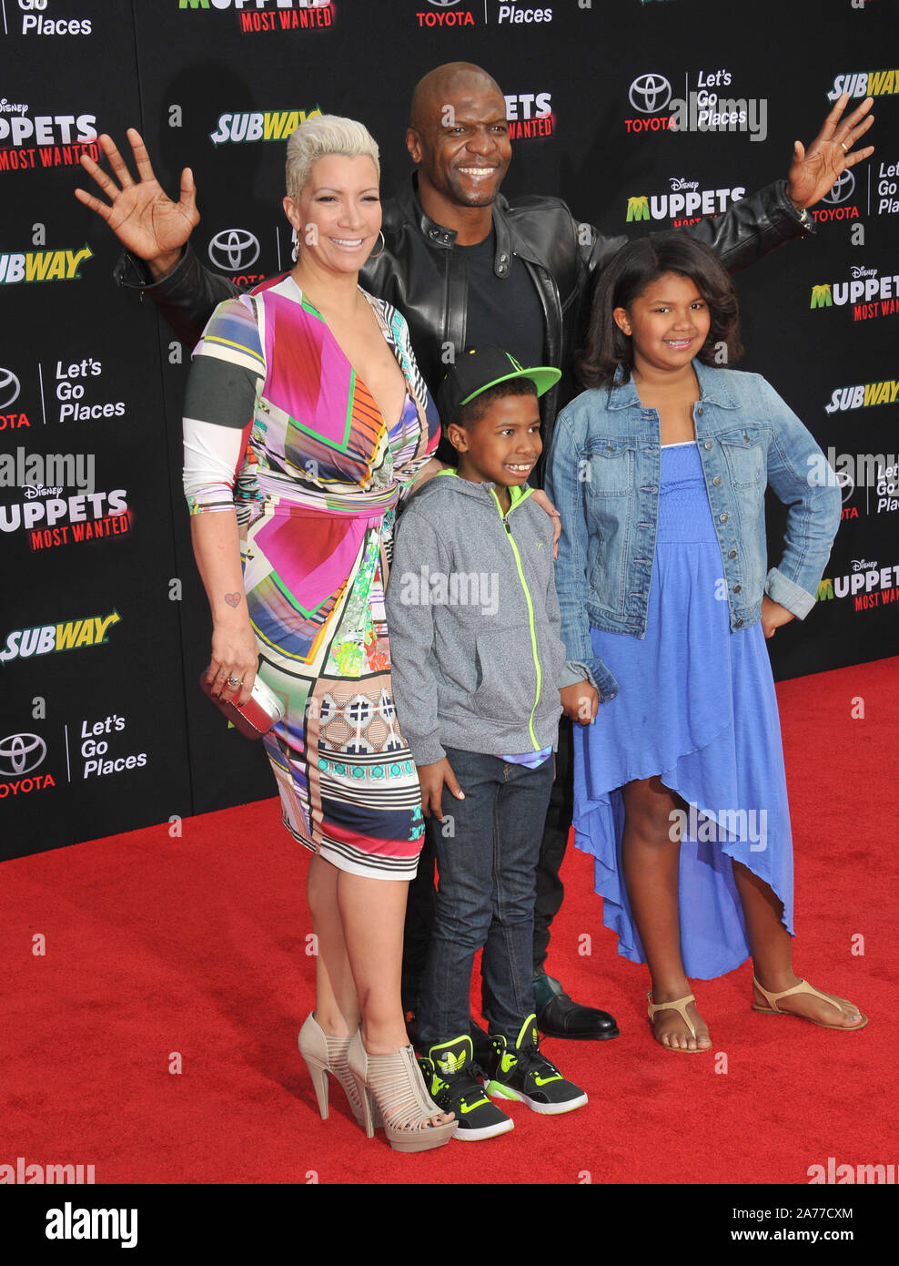 Terry crews with his children hi-res stock photography and images - Alamy
