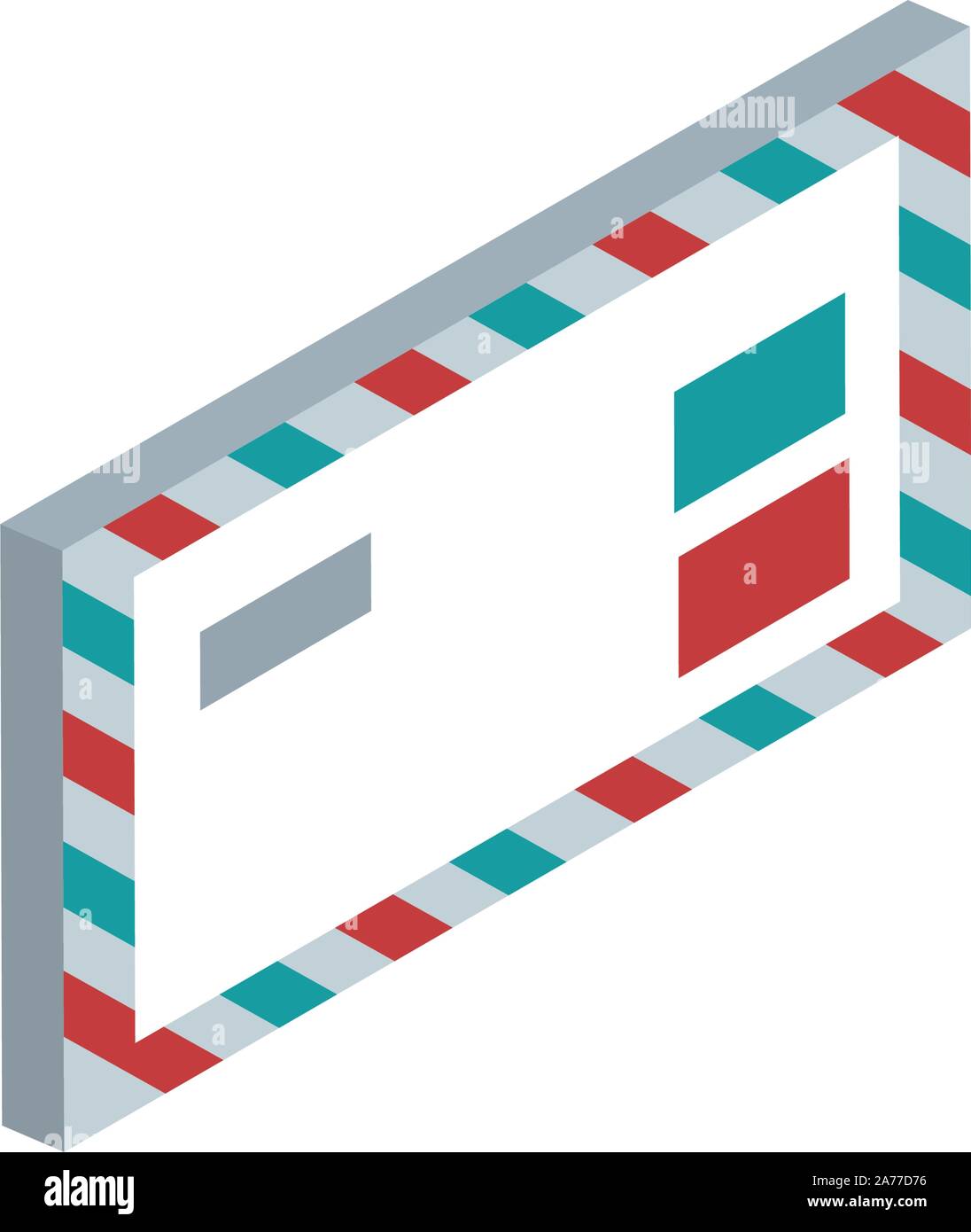 registered letter correspondence postal mail isometric vector ...