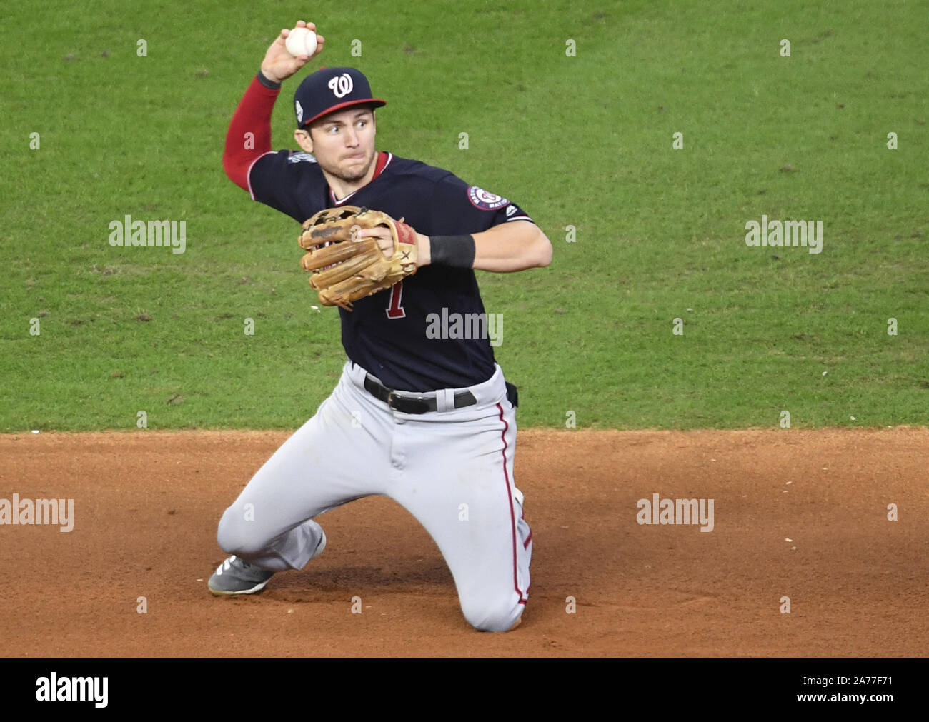 Houston, United States. 30th Oct, 2019. Washington Nationals Trea ...