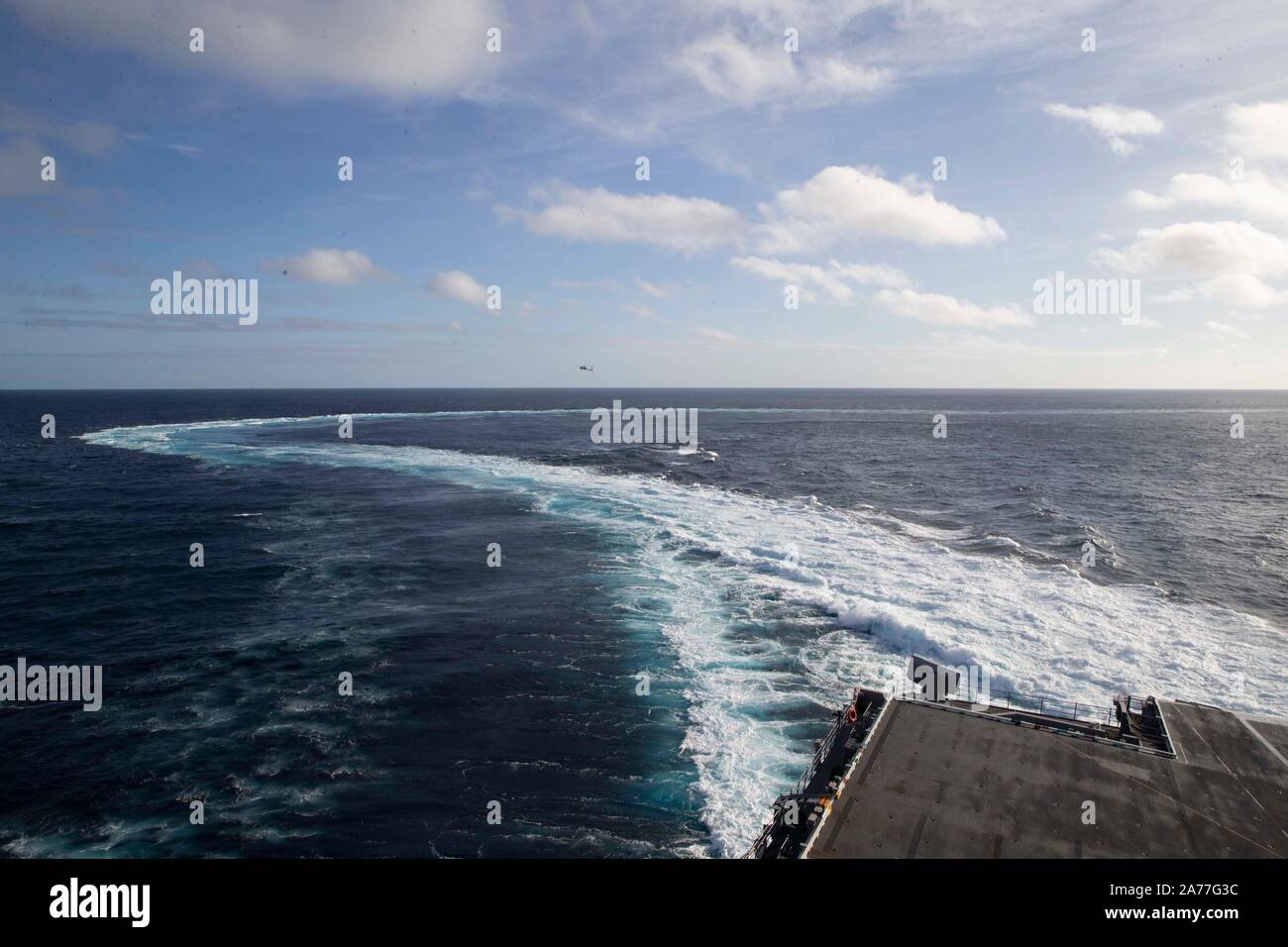 ATLANTIC OCEAN (Oct. 29, 2019) USS Gerald R. Ford (CVN 78) conducts ...