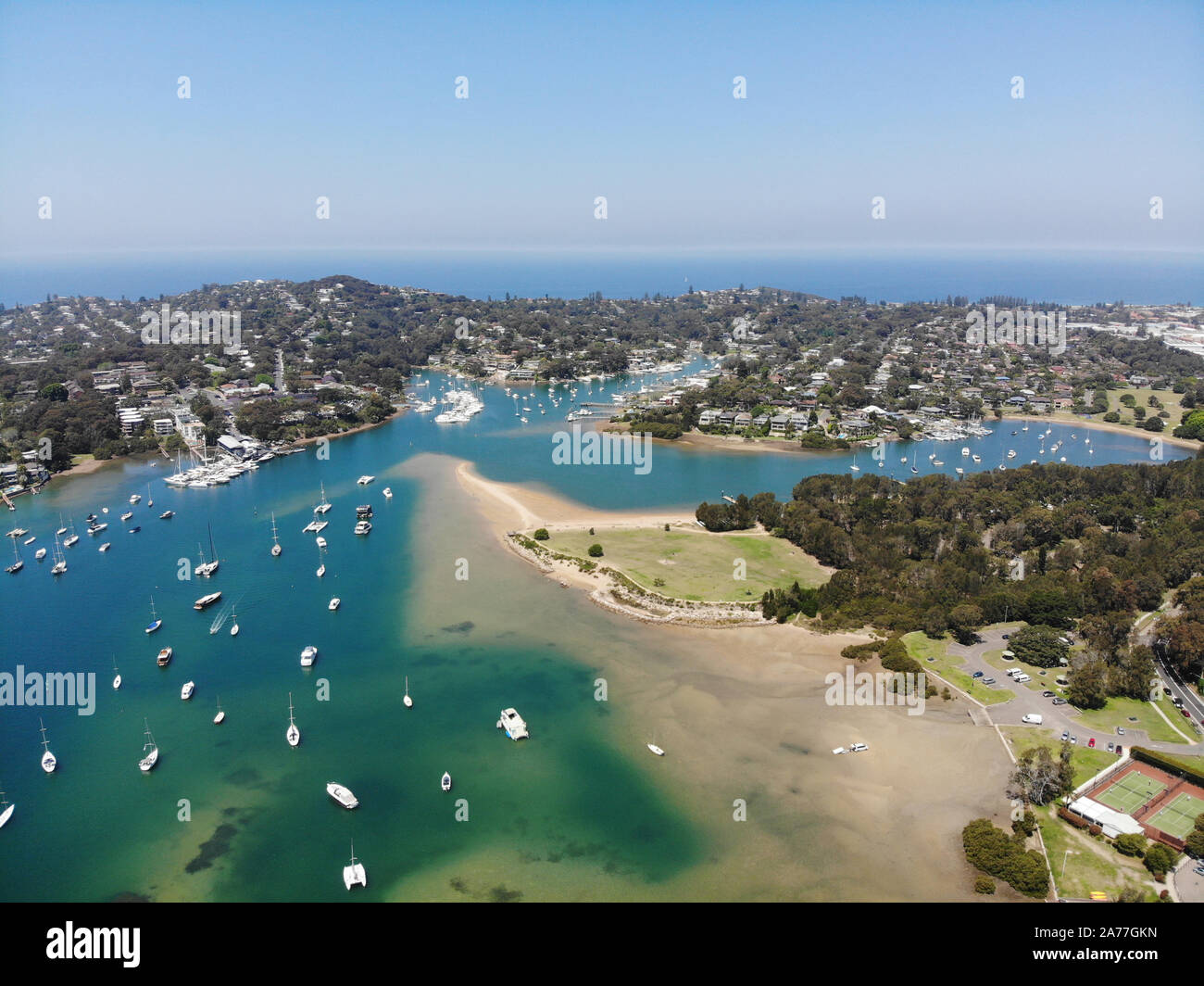 Northern Beaches Sydney Aerial Stock Photo - Alamy