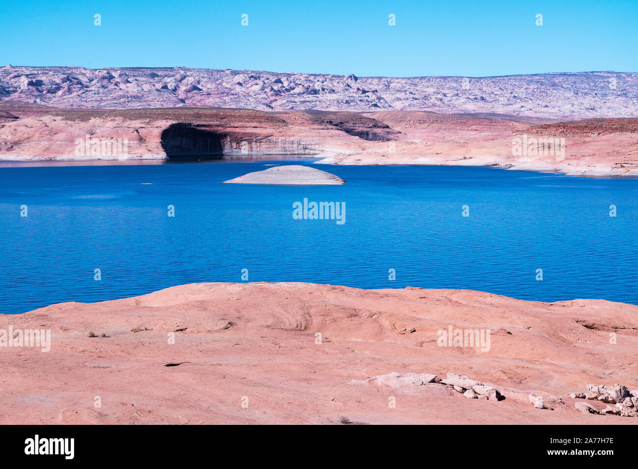 A view of Lake Powell near Hite, Utah Stock Photo - Alamy