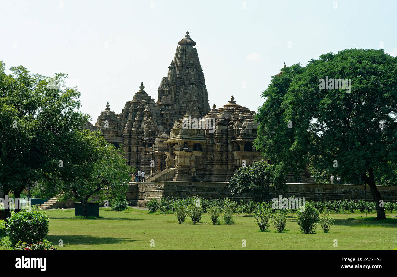 Kandariya Mahadeva Temple Stock Photo - Alamy