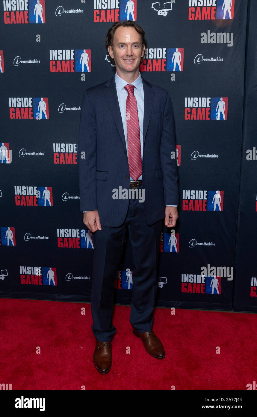 New York, NY - October 30, 2019: Andy Callahan attends premiere of ...