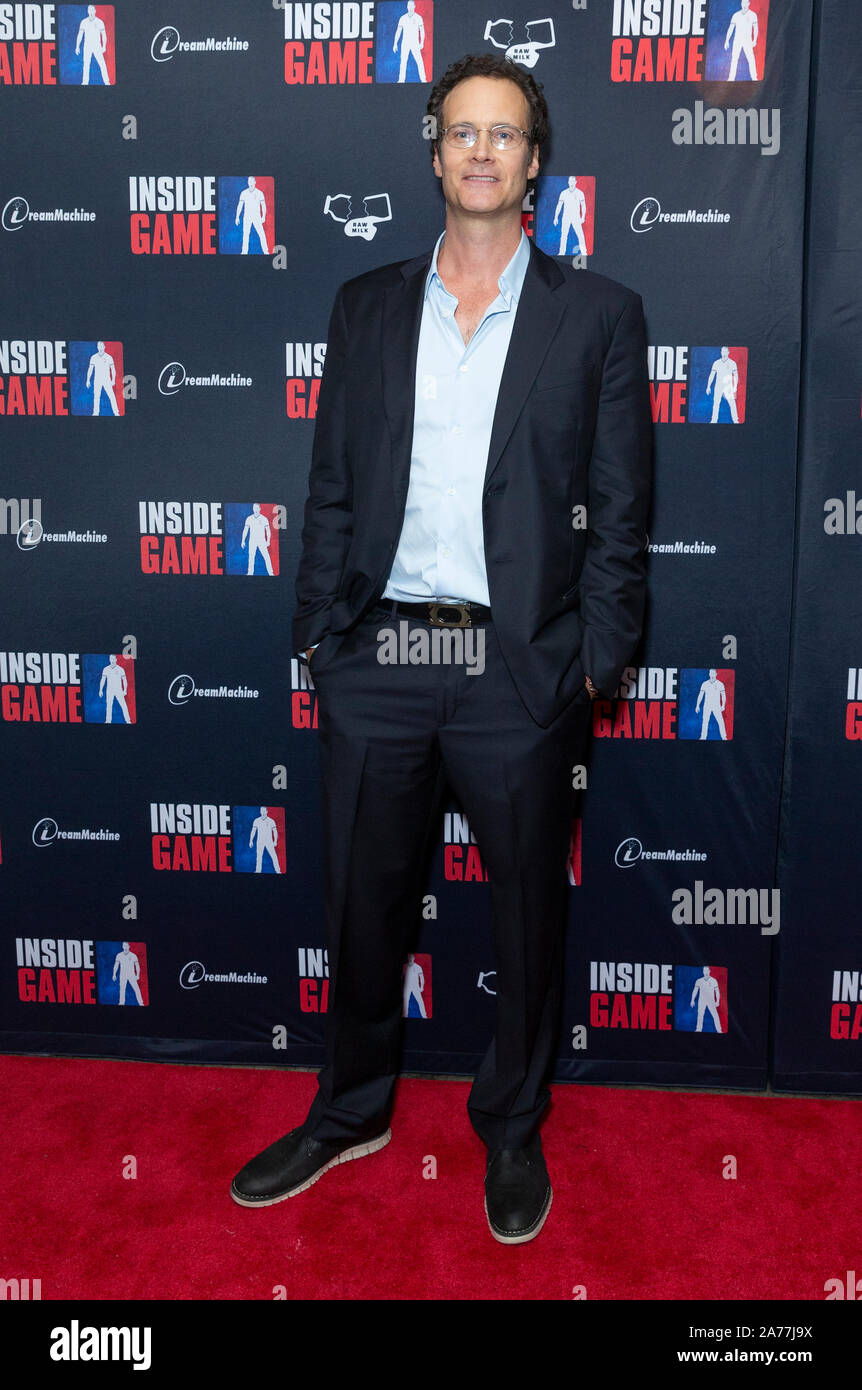 New York, NY - October 30, 2019: Randall Batinkoff attends premiere of ...