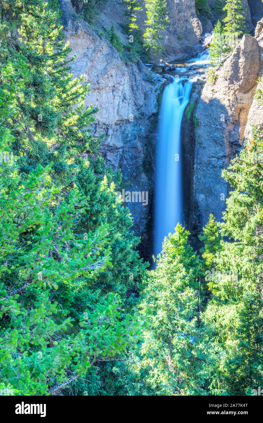Tower fall yellowstone national park hi-res stock photography and ...