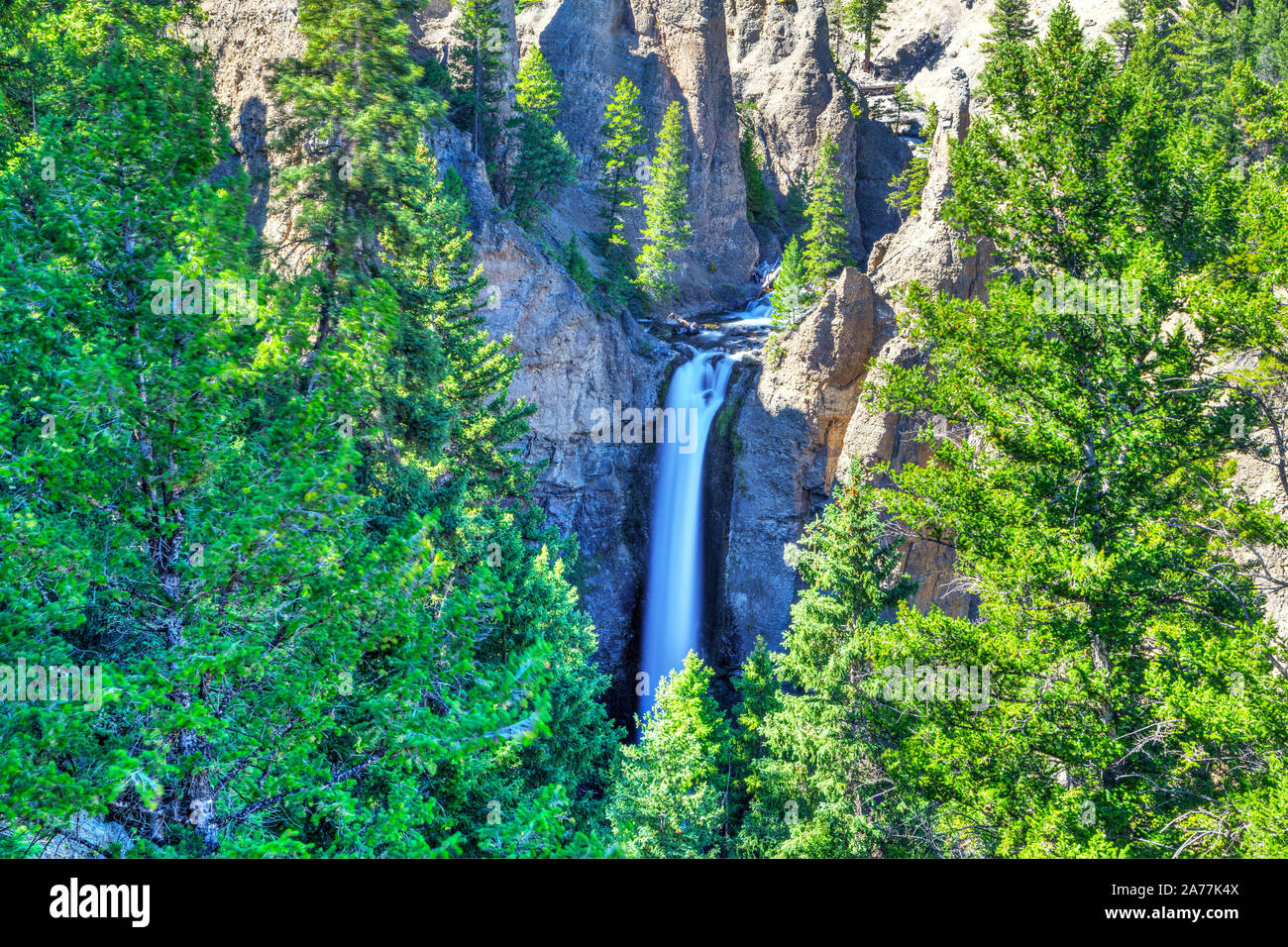 Tower fall, yellowstone national park hi-res stock photography and ...