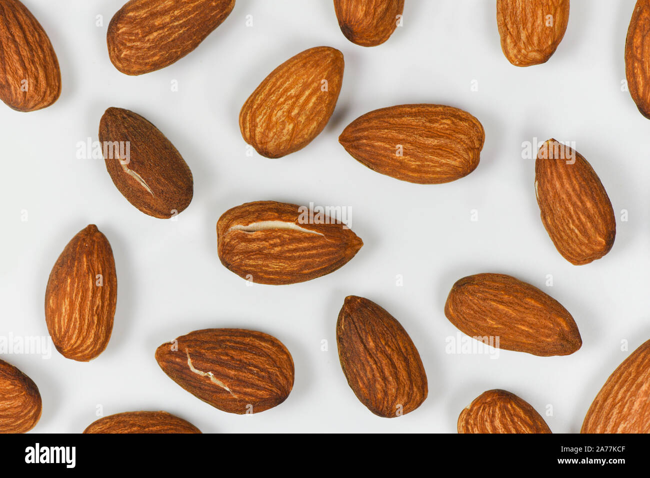 Almonds seamless texture background / Close up almond nuts natural ...