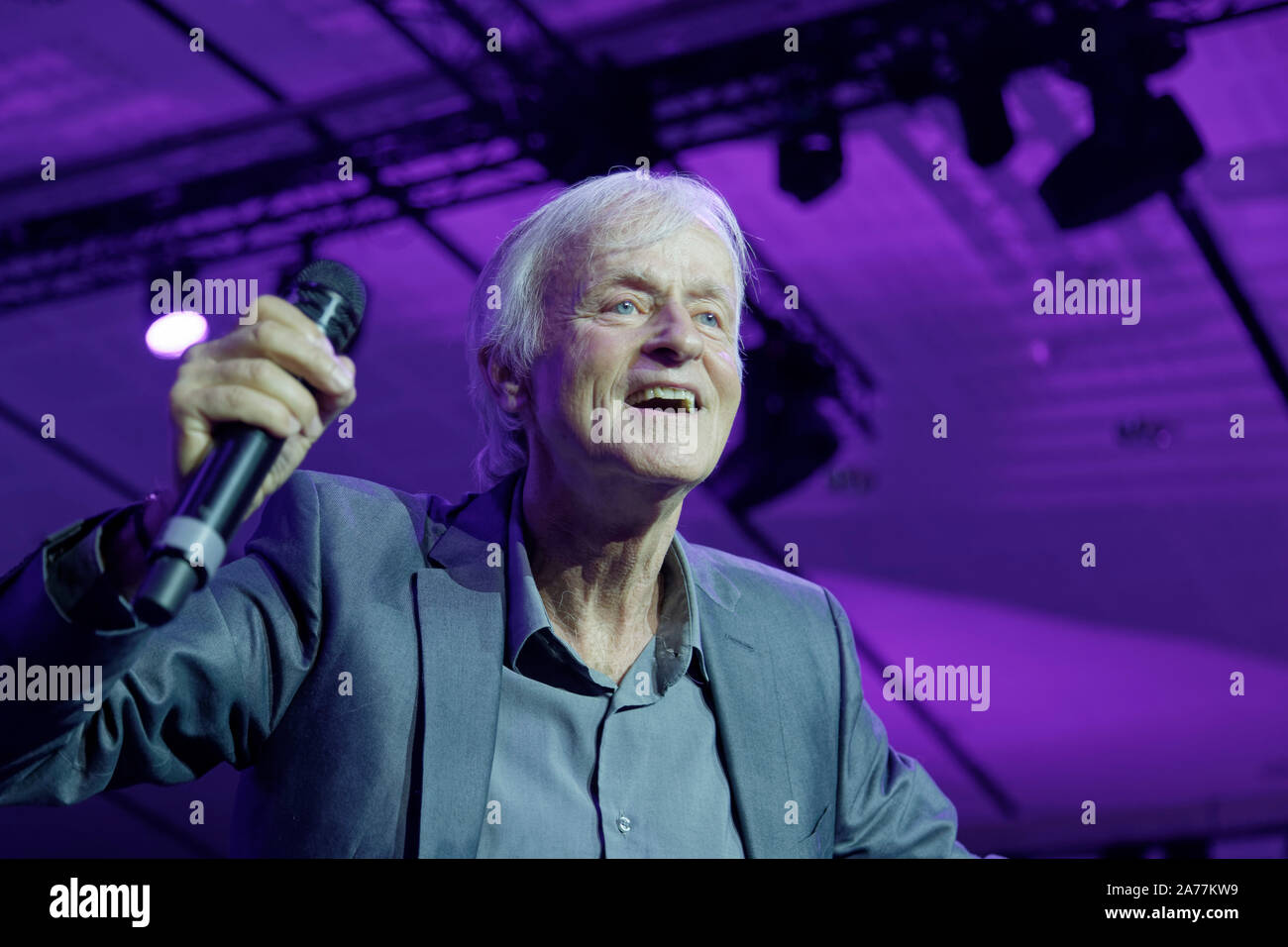 Paris, France. 14th October, 2019.Dave sings at the 15th edition of the ...
