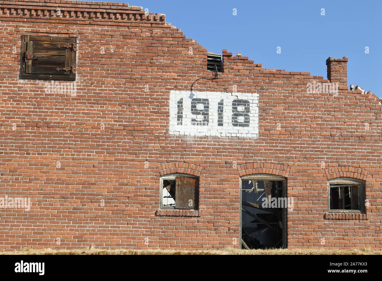 1918 Ranch building Stock Photo - Alamy