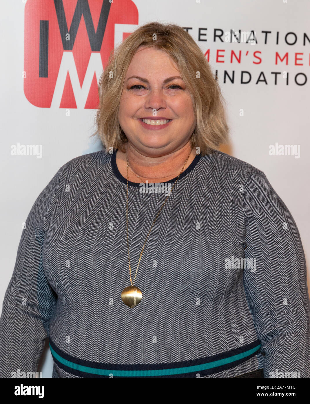 New York, NY - October 30, 2019: Stephanie Kauffman attends The ...