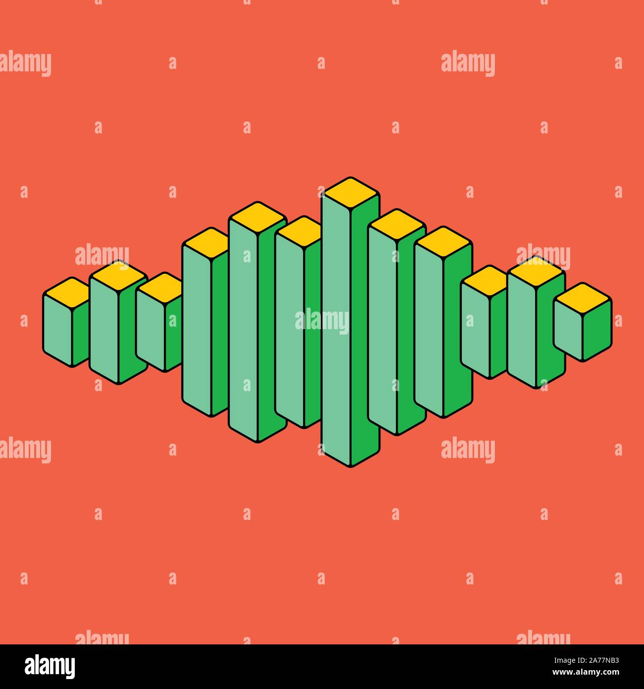 Peak wavelength Stock Vector Images - Alamy