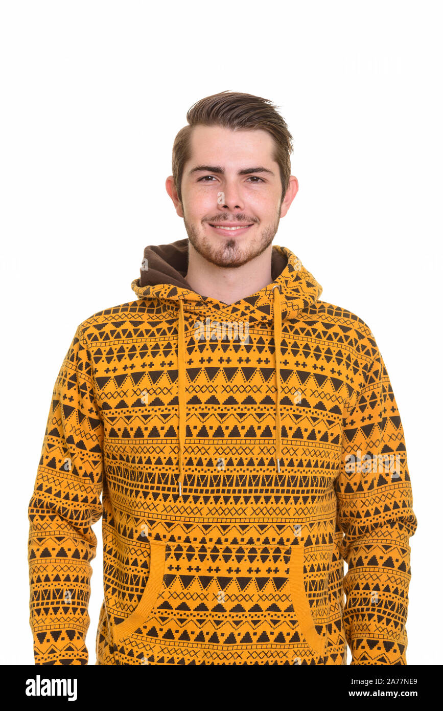 Attractive happy young bearded hi-res stock photography and images - Alamy