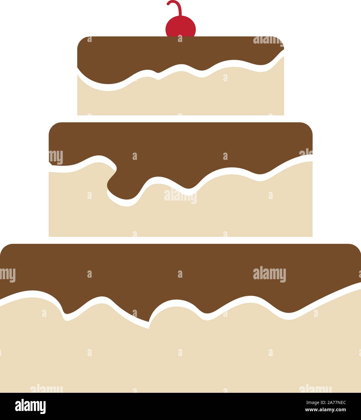 Creative cakes vector hi-res stock photography and images - Alamy