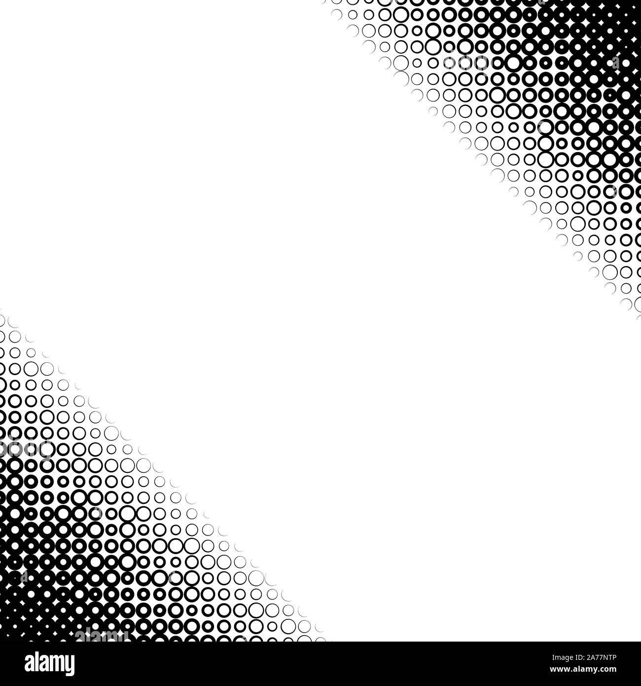 Background with gradient of black and white circles Stock Vector Image ...