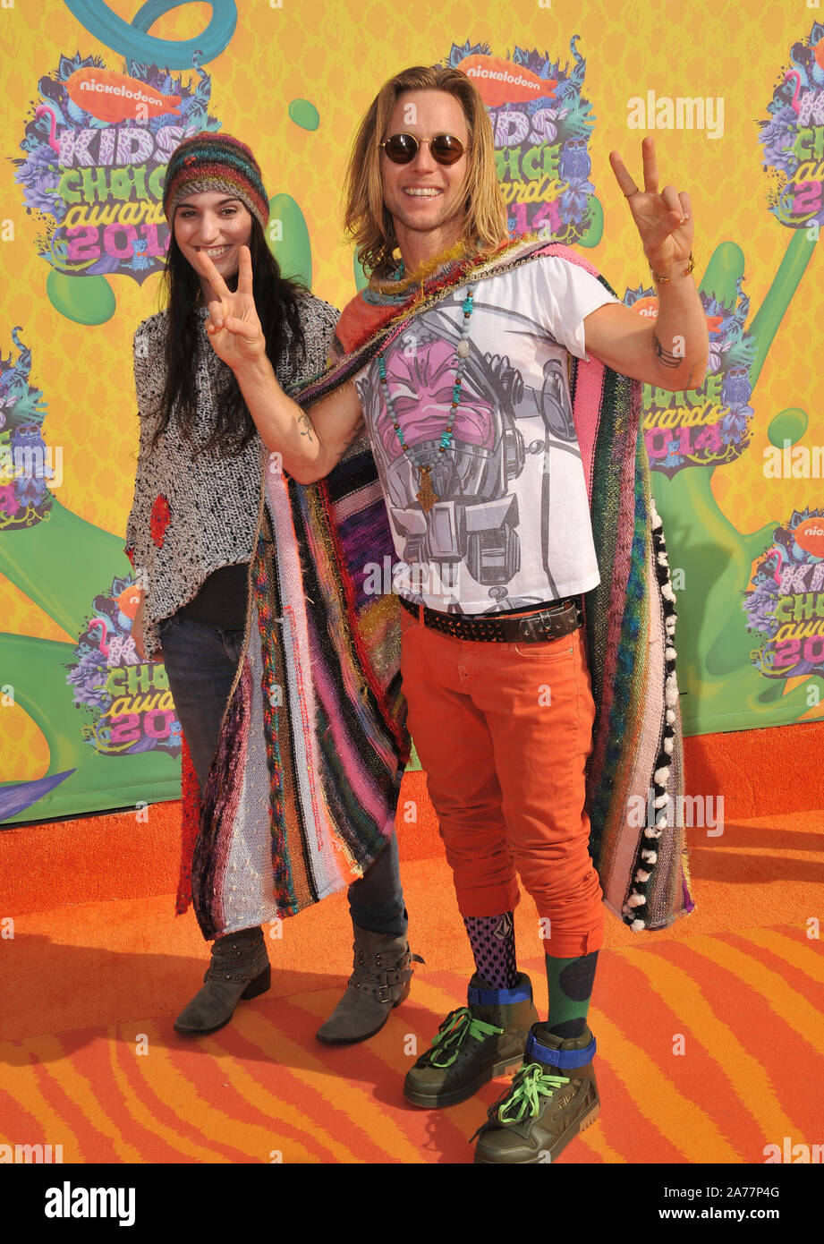 LOS ANGELES, CA - MARCH 29, 2014: Greg Cipes at Nickelodeon's 27th ...