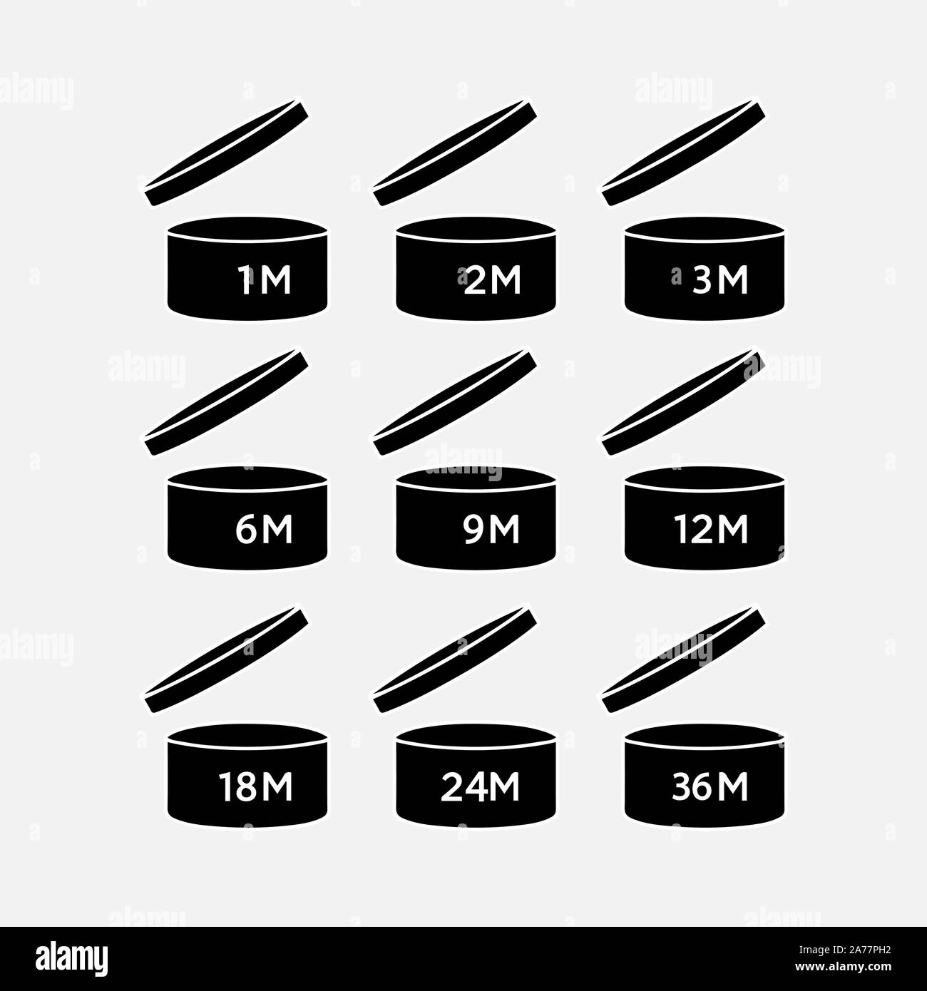 Period After Opening Symbol. Vector illustration, flat design Stock ...