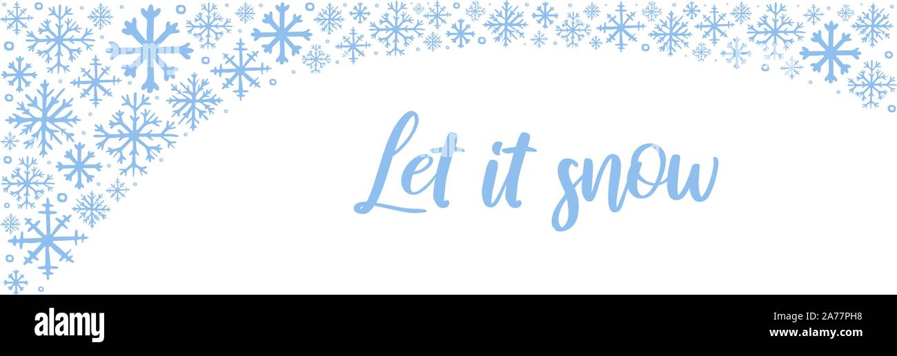 Let It Snow Facebook Cover