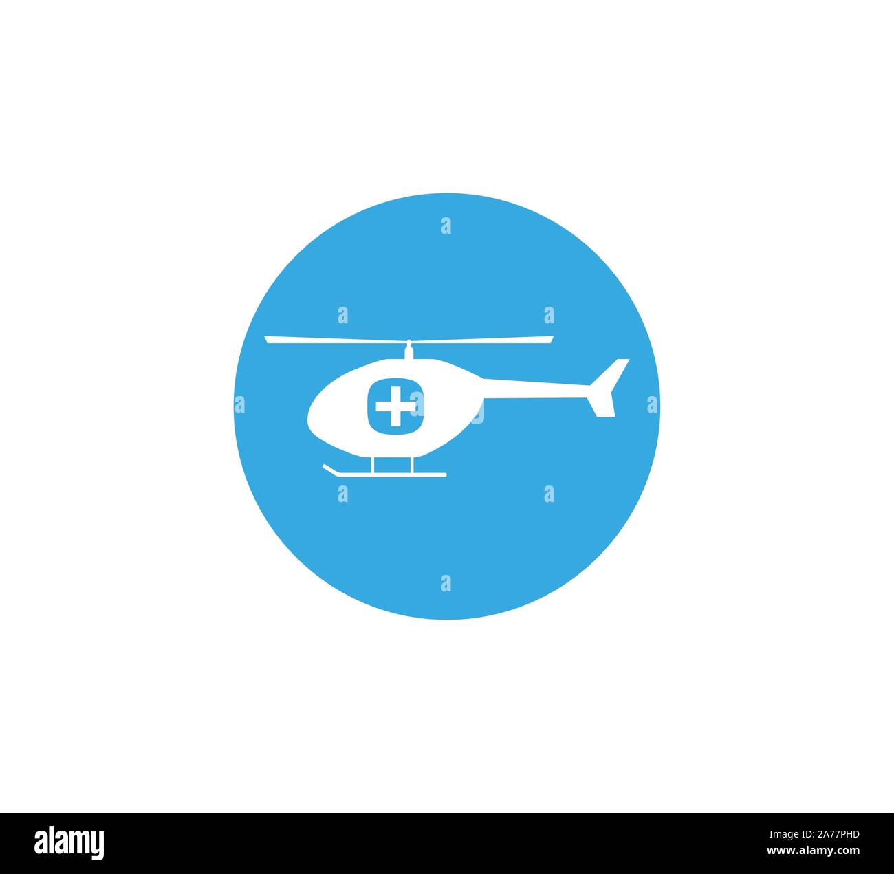 Emergency airlift helicopter Stock Vector Images - Alamy