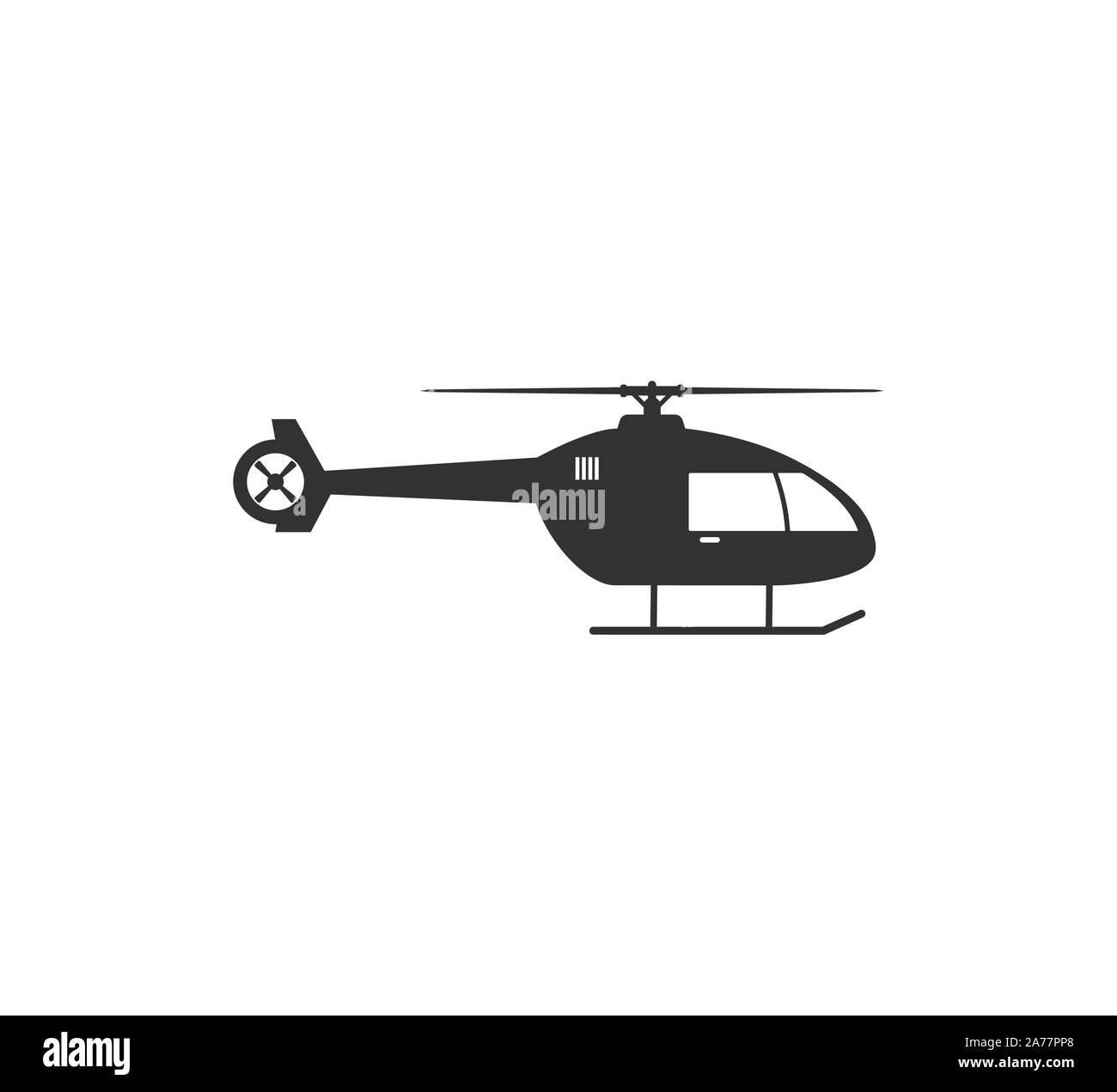 Air, helicopter, transport icon. illustration, flat design Stock Vector ...