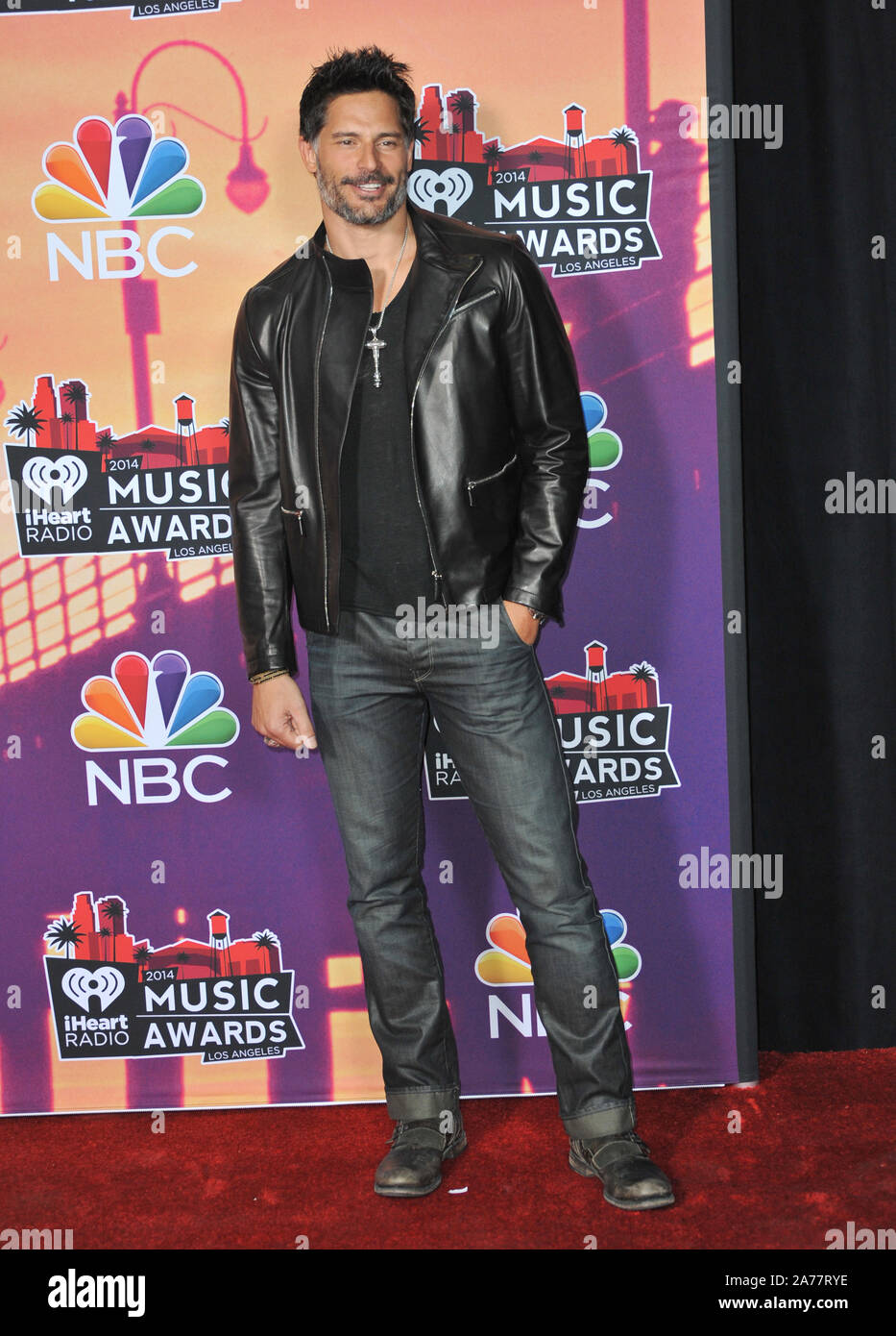 LOS ANGELES, CA - MAY 1, 2014: Joe Manganiello at the 2014 iHeartRadio ...